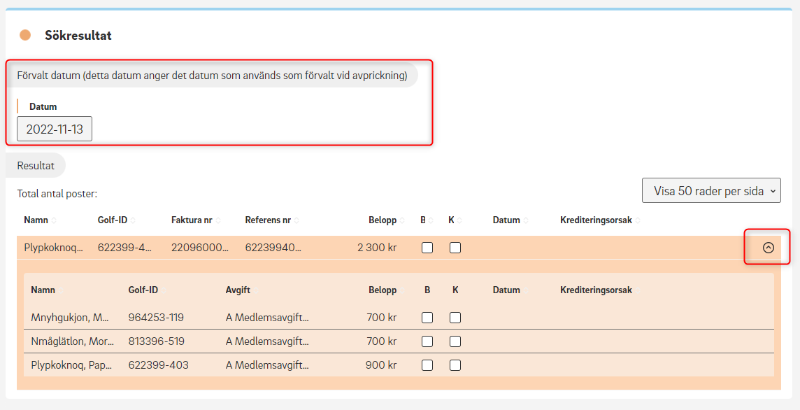 Hantera fakturor och underlag - GIT